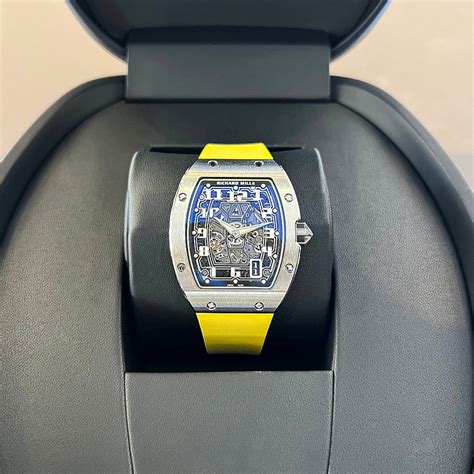 Richard Mille Rm 67 01 Ti 39x47mm Titanium Skeleton Dial Arabic Numera