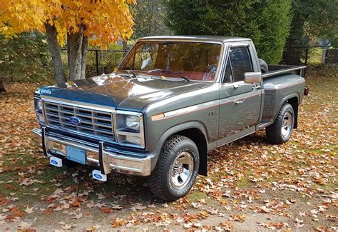 1981 F·150 Flareside 2wd Grey Metallic 1980s Ford Truck Outdoors