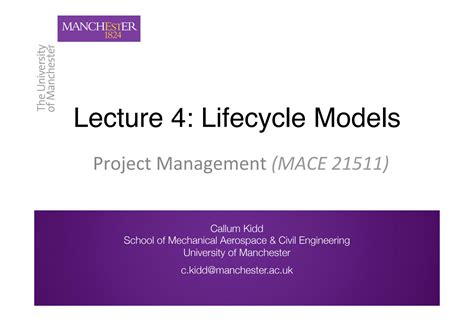 Solution Lifecycle Models Slides Notes Studypool