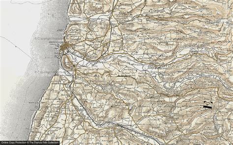 Historic Ordnance Survey Map Of Moriah 1901 1903