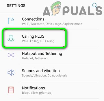 Fix Wi Fi Calling Not Working