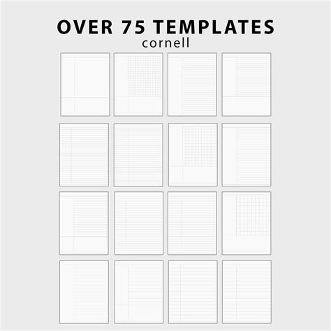 digital 6 tab linked notebook templates 1500 digital paper templates etsy