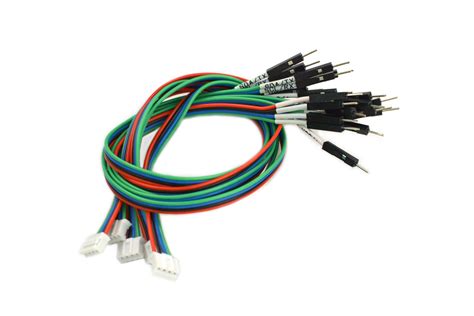 Gravity Ph20 Male Dupont Line With Tag 30cm 5 Pack Dfrobot