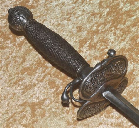 German Transitional Rapier Smallsword Ca 1680 Antique Weapon Store