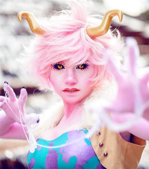Riss Mina Ashido And Princess Peach Cosplayashidomina Cosplay Anime Inspired Outfits