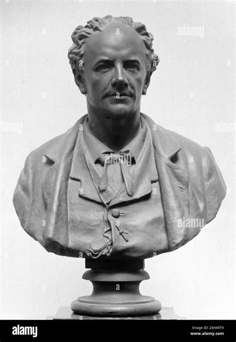 Kgl Actor Emil Poulsen Hasselriis Louis 1844 1912 Bust Kgl Skuespiller Emil Poulsen Stock