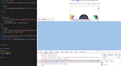 Help 请教一下webview 加载本项目自身vue路由怎么加载 Issue 310 electron vite