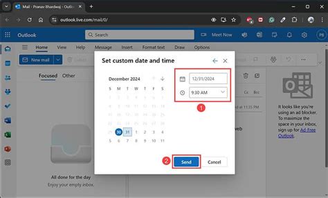 How To Schedule Send In Outlook On Web And Desktop App Easily