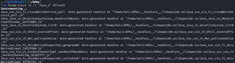 Exploring Native Modules In Android With Frida Redfox Security Pen