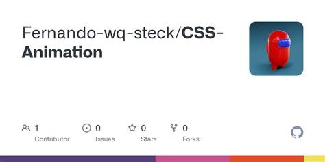 GitHub Fernando Wq Steck CSS Animation