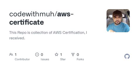 Github Codewithmuhaws Certificate This Repo Is Collection Of Aws Certification I Received