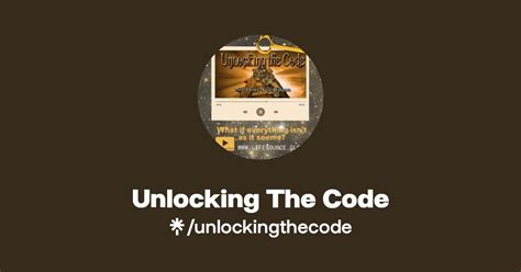 Unlocking The Code Linktree