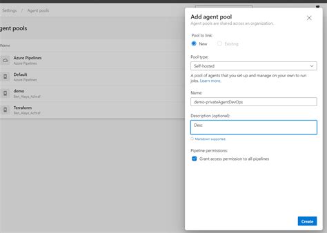 Configuring Self Hosted Agent In Azure Devops Pipeline Achraf Ben Alaya
