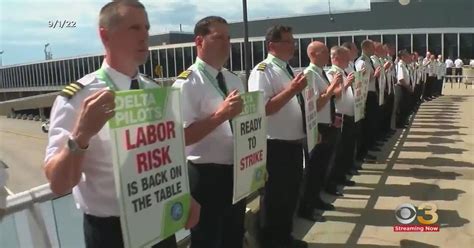 Delta Pilots Authorize Strike If Necessary As Contract Negotiations Continue Cbs News