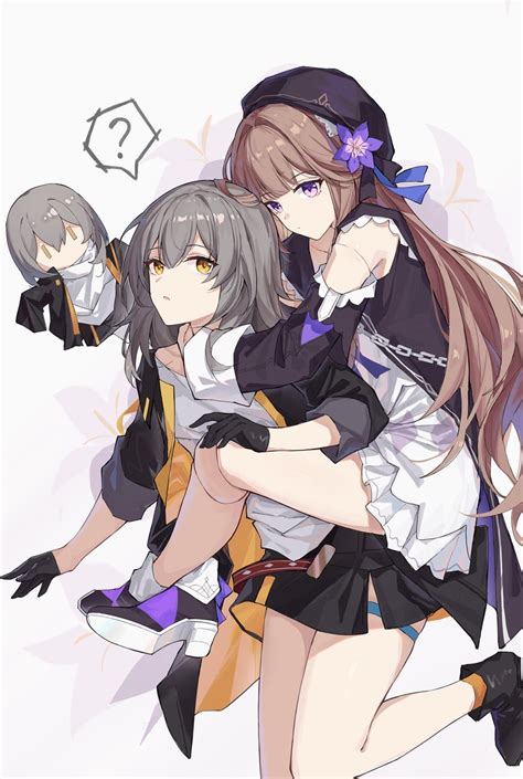 Trailblazer Stelle And Herta Honkai And More Drawn By Yajuu Danbooru