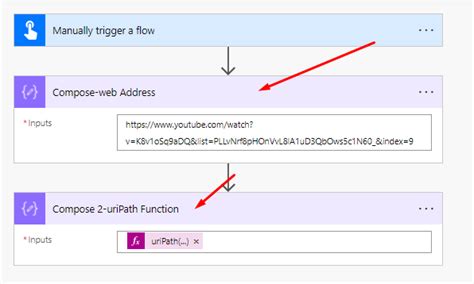 Power Automate Functions URIPath Change URLs When Changing