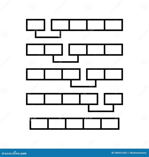 Bubble Sort Algorithm Line Icon Vector Illustration Stock Illustration Illustration Of Network