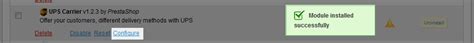 Installing And Setting Up The Ups Carrier Shipping Module In Prestashop