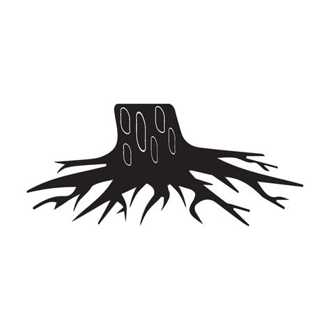 Tree Root Icon Vector Art At Vecteezy