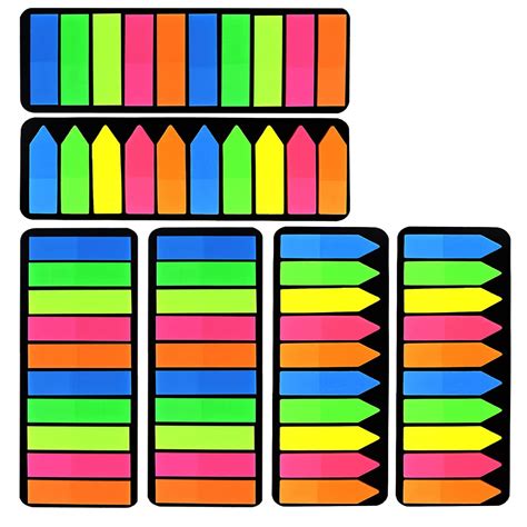 buy 3000 pieces neon page markers sticky index tabs colored index tab