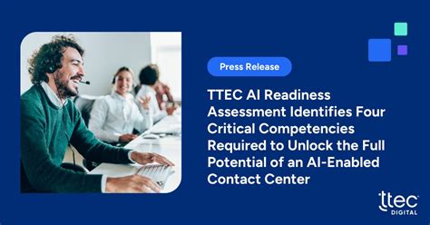 Ai Readiness Assessment For Contact Centers Ttec Digital Posted On
