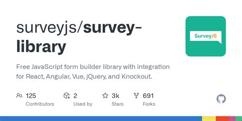 Releases · Surveyjssurvey Library · Github