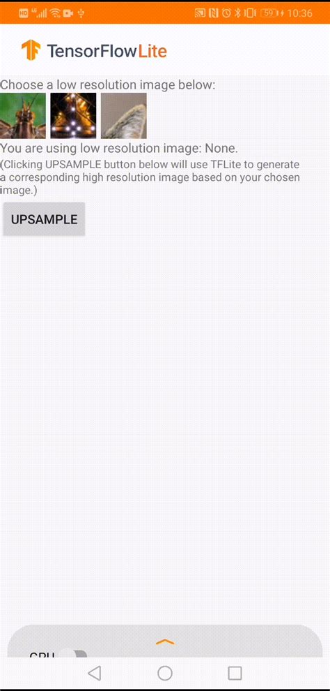 使用 TensorFlow Lite 在 Android App 中生成超分图片 技术分享 tf wiki 社区
