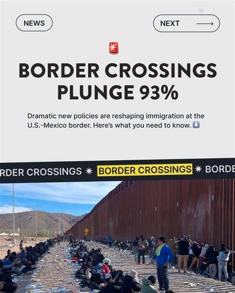 Taghavi 🚨 Dramatic Drop In Border Crossings 🚨 New Immigration