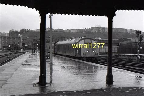 Original Railway Photographic Negative Class 46 46044 Arriving Bristol