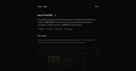 Github Bozzhikportfolio Developer Portfolio Created Using Nextjs