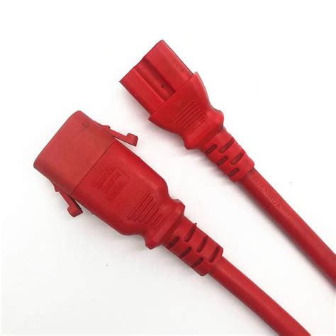 Top Sponsor Listing 18AWG C14 To C13 PDU Style Computer Power Extension Cable Hot Selling And