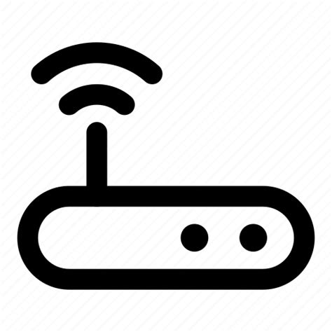 Wifi Electronics Internet Device Router Icon Download On Iconfinder