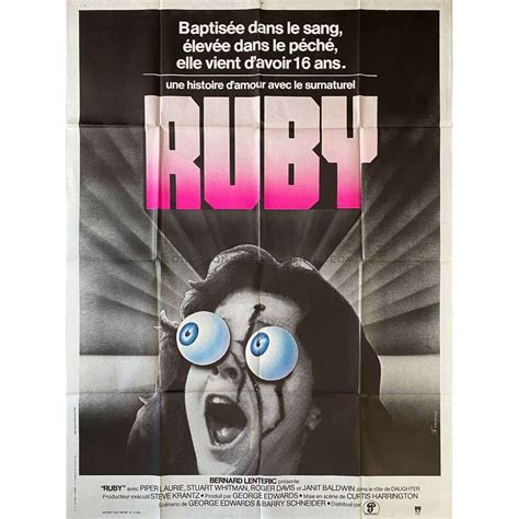 Ruby French Movie Poster 47x63 In 1977