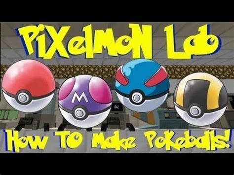 Pixelmon Pokeball FULL Crafting Guides Anvil Work Recipes Apricorns And More YouTube