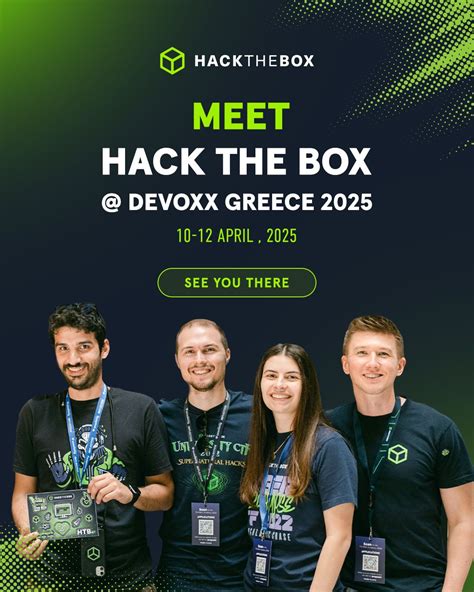 hackthebox htb cybersecurity informationsecurity devoxxgr… hack