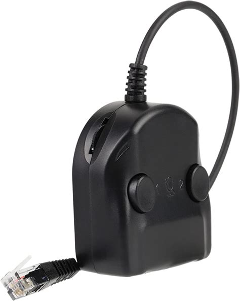 Amazon Bewinner クリスタルヘッドセット 電話アダプター 音量調節 分配器 インテリジェントサウンドクローズ付き コールセンターのトレーニングとモニタリング用