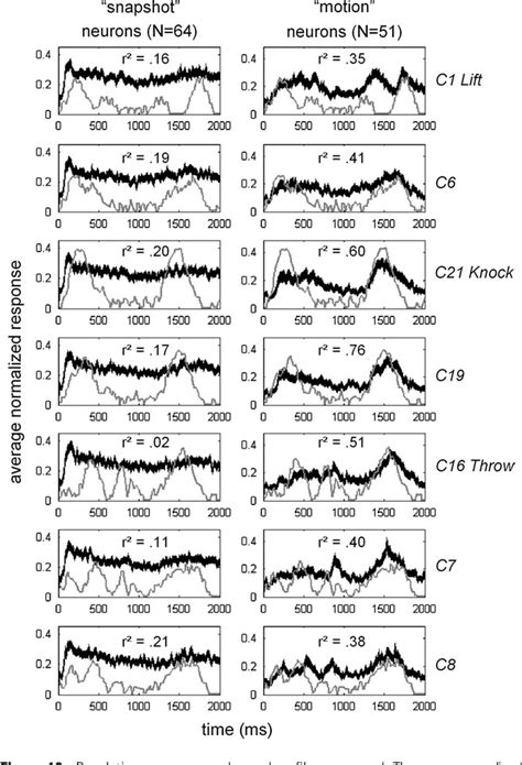 Figure 12 From Functional Differentiation Of Macaque Visual Temporal Cortical Neurons Using A