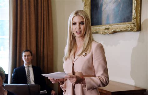 Ivanka Is Pretty In Pink Skirt Suit At White House Meeting [photos