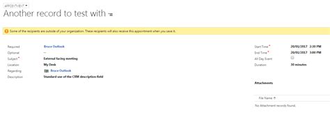 Send Meeting Requests With Dynamics Crm And Server Side Synchronization