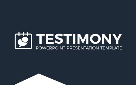 Testimony Presentation PowerPoint Template TemplateMonster