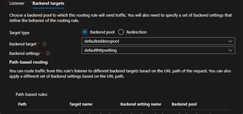 Ability To Define Permanent Redirection To External Site For Listener Rule · Azure Application