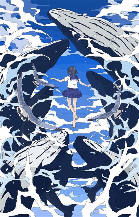 ボード插图与海报のピン アニメーションアート すごい絵 アート写真