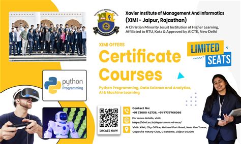 Python Data Science Ai And Ml Certificate Courses Ximi