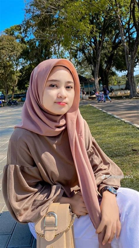 Background Cewek Berjilbab Gaya Hijab Fotografi Wanita Wanita