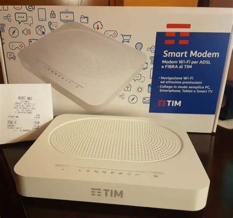 Smart Modem Router Tim Adsl Fibra Wi Fi A Lucca Clasf Elettronica