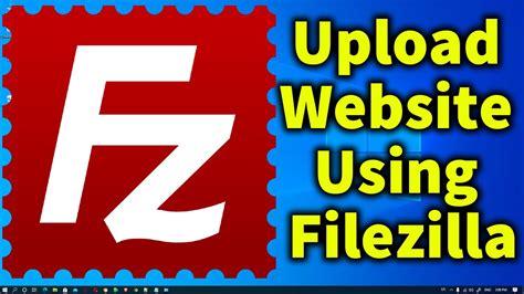 how to upload website to online server using latest filezilla youtube