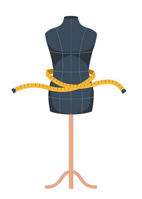 Mannequin And Measuring Tape Accessory For Tailoring 46584329