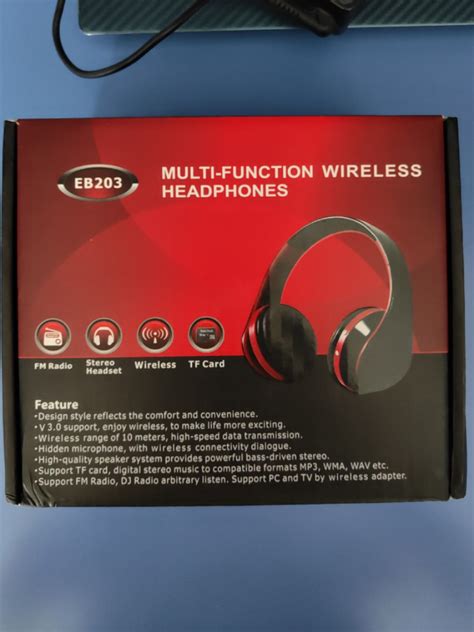 Bnib Wireless Headset Audio Headphones Headsets On Carousell