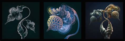 3d Artist Creates Blooming Generative Sculptures With Nvidia Rtx And