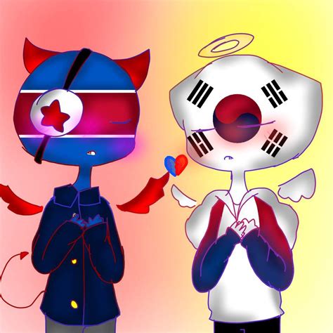 Countryhumans South Korea X China